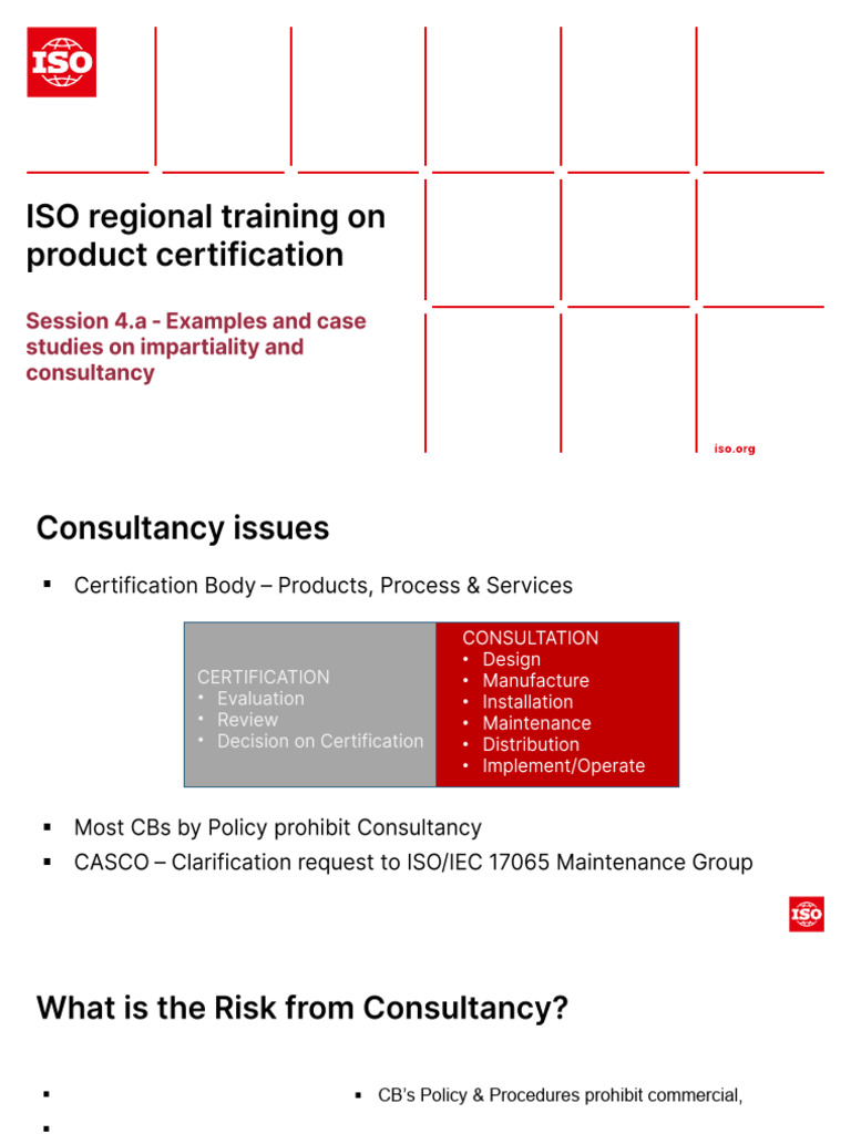 Session 04 - IsO-IEC 17065 - Clause 4.A - Final | PDF | Risk | Evaluation