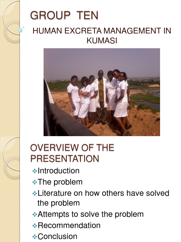 Human Excreta Management | Sanitation | Septic Tank