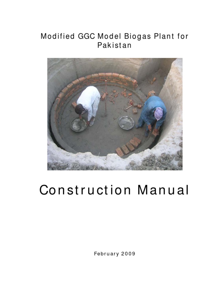 A Comprehensive Guide to Installing Modified GGC Model Biogas Plants in ...