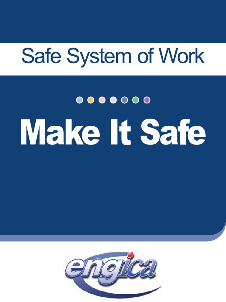 Safe System of Work - Brochure | PDF | Occupational Safety And Health ...