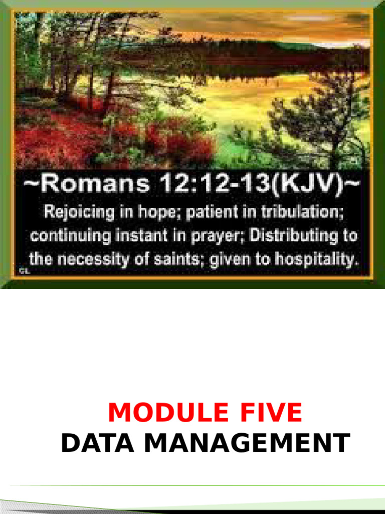 Data Management Lesson 5.1 The Data | PDF | Statistics | Regression Analysis