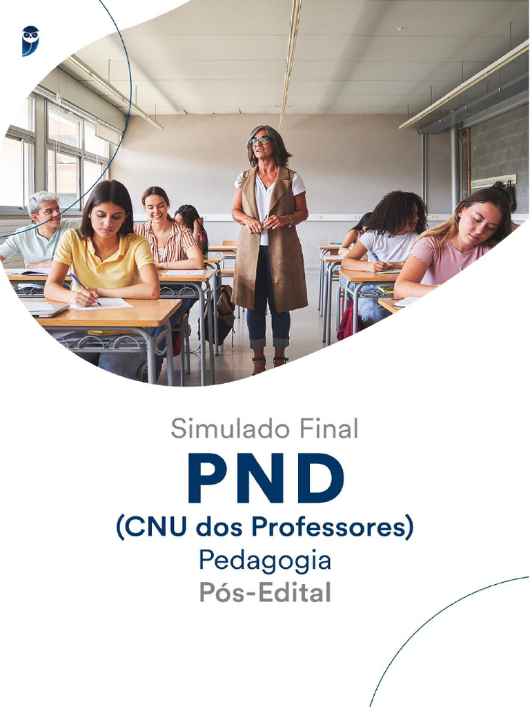 Simulado PND - CNU Professores Pedagogia | PDF | Pedagogia | Educação ...