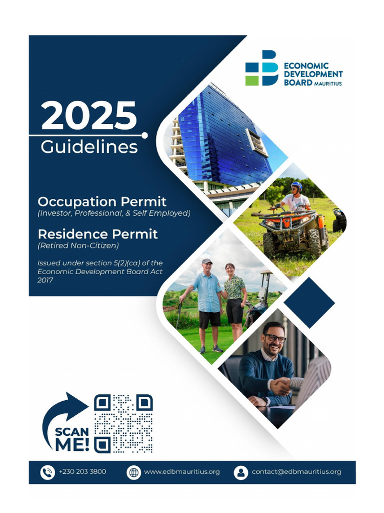 Occupation Permit Checklist Mauritius | PDF | Birth Certificate ...