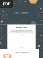 P-Delta Analysis in ETABS Explained | PDF | Structural Load | Applied ...