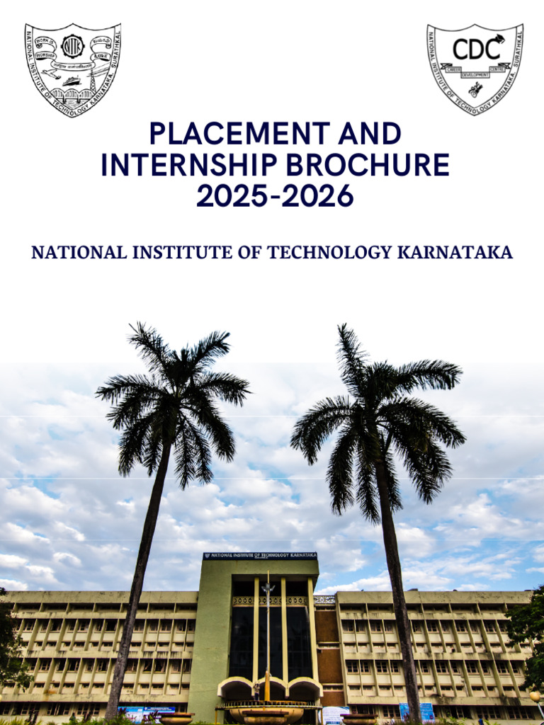 NITK Placement & Internship Guide 2025-26 | PDF