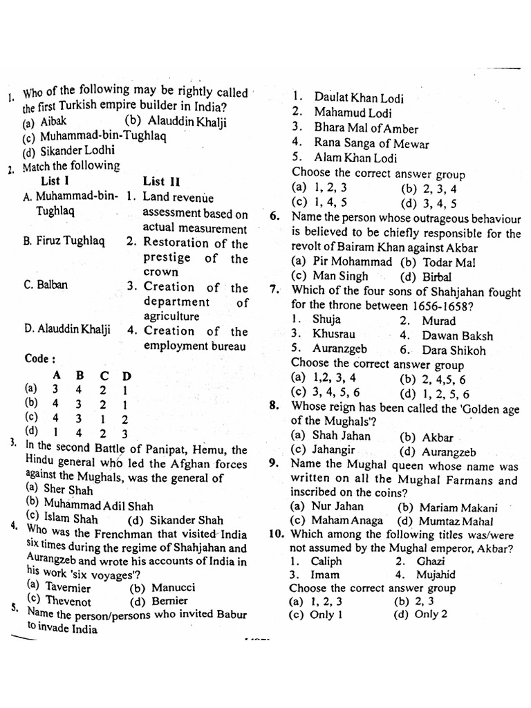Political History of The Mughal Empire | PDF