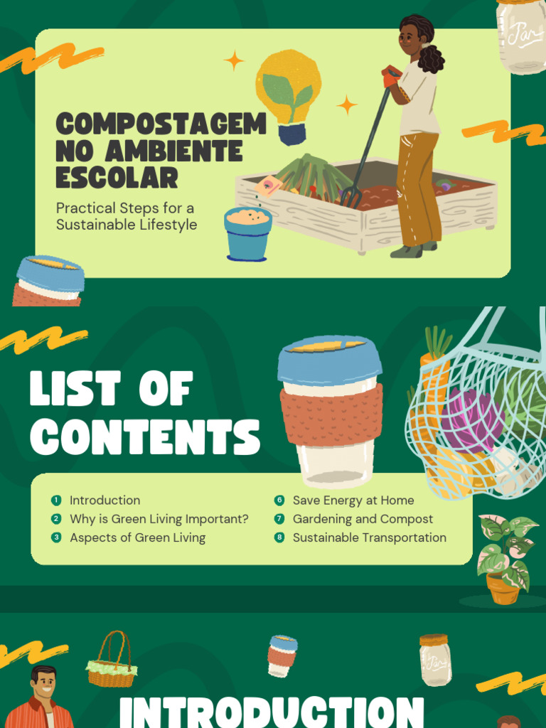 School Composting for Sustainable Living | PDF | Compost | Waste