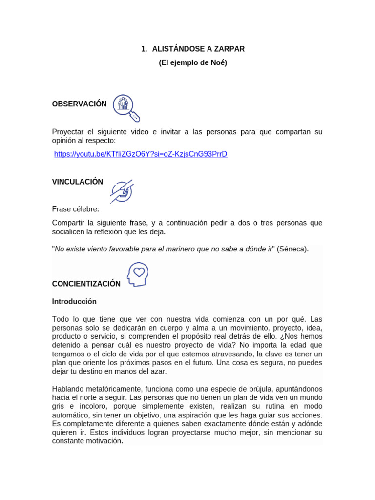 1.alistándose A Zarpar | PDF | Noé | Arca de Noé