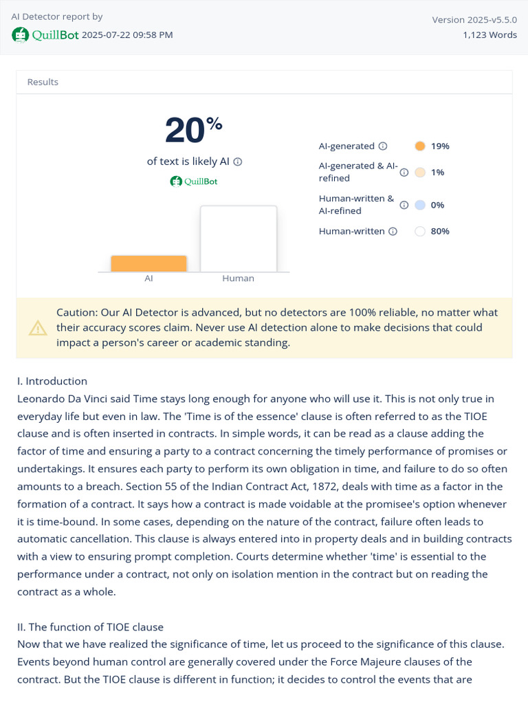 Week 3 Article Ai Report | PDF | Business Law | Civil Law (Legal System)