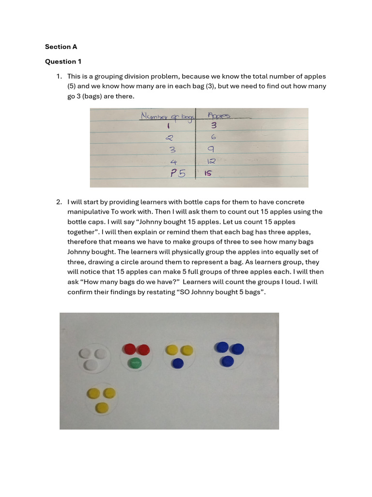 Division Concepts for Grade 2 Learners | PDF | Matrix (Mathematics ...