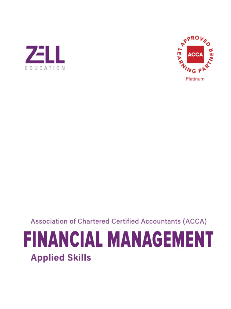 ACCA Financial Management Notes 2025 | PDF | Dividend | Share Repurchase