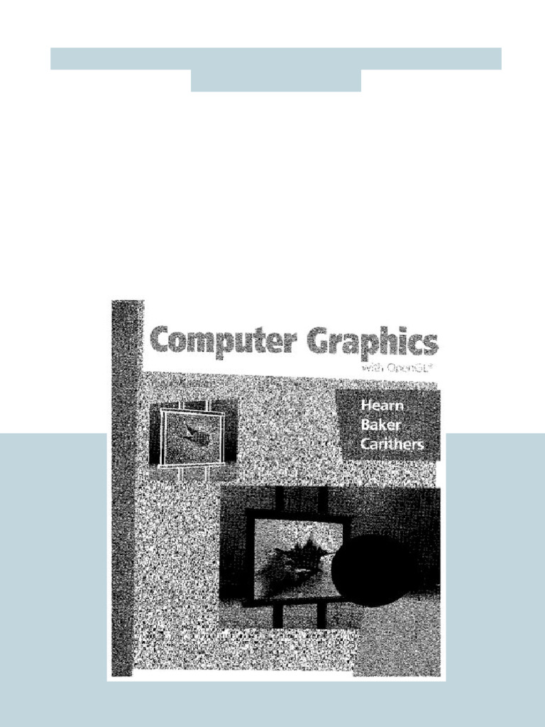 Computer Graphics With OpenGL 4th Edition Donald Hearn Full Access ...