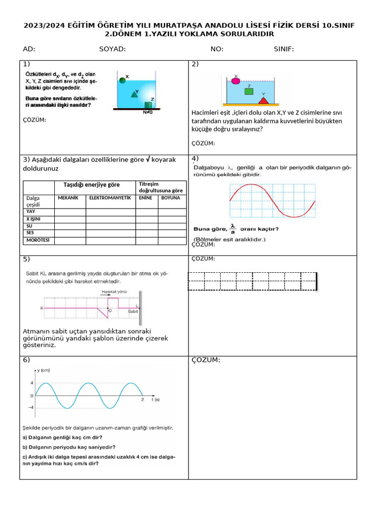 10 Sınıf 2d1 | PDF