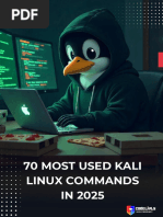 Kali Linux Commands Cheat Sheet | PDF | Zip (File Format) | Computer File