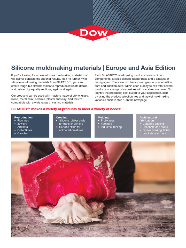 Silicone Moldmaking Materials Guide | PDF | Silicone | Casting
