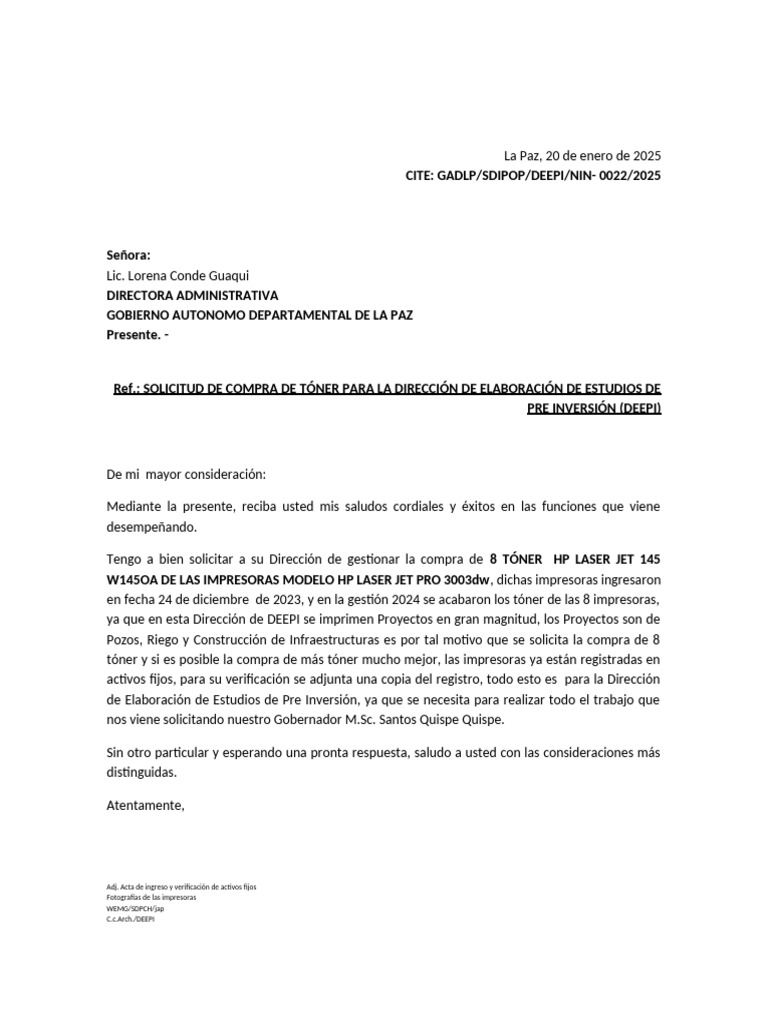 Nin-022 Lic. Lorena | PDF