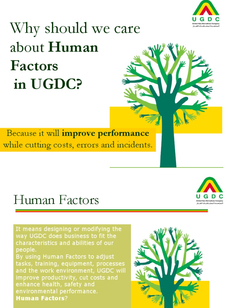 Human Factor Presentation | PDF | Human Factors And Ergonomics | Safety
