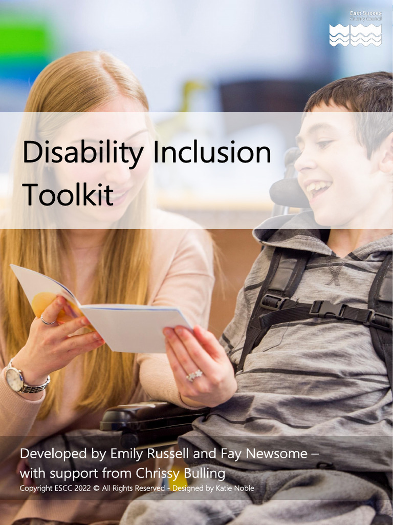 Disability Inclusion Toolkit 685a847c48bec | PDF | Intersectionality | Communication