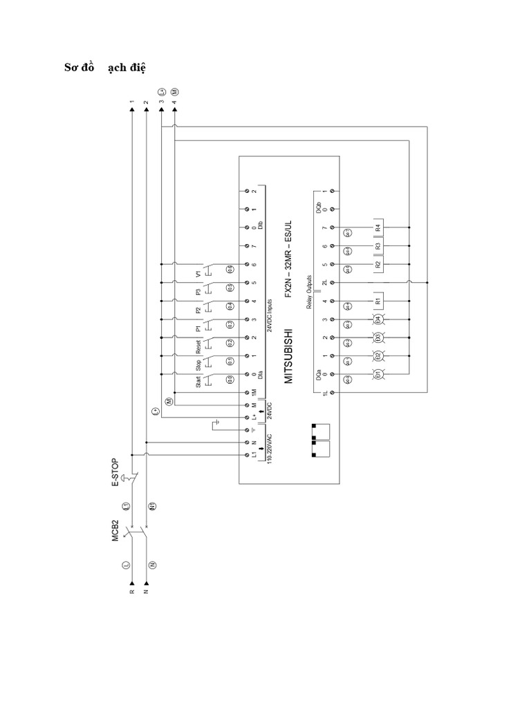 BT PLC Sơ Đ Grafcet | PDF