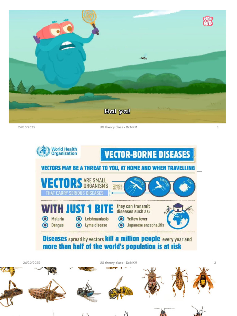 Vectors of Public Health Explained | PDF | Microbiology