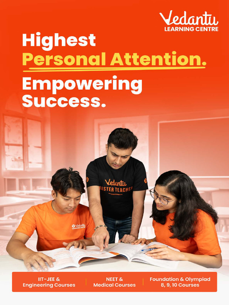 Vedantu Offline Centres Brochure | PDF