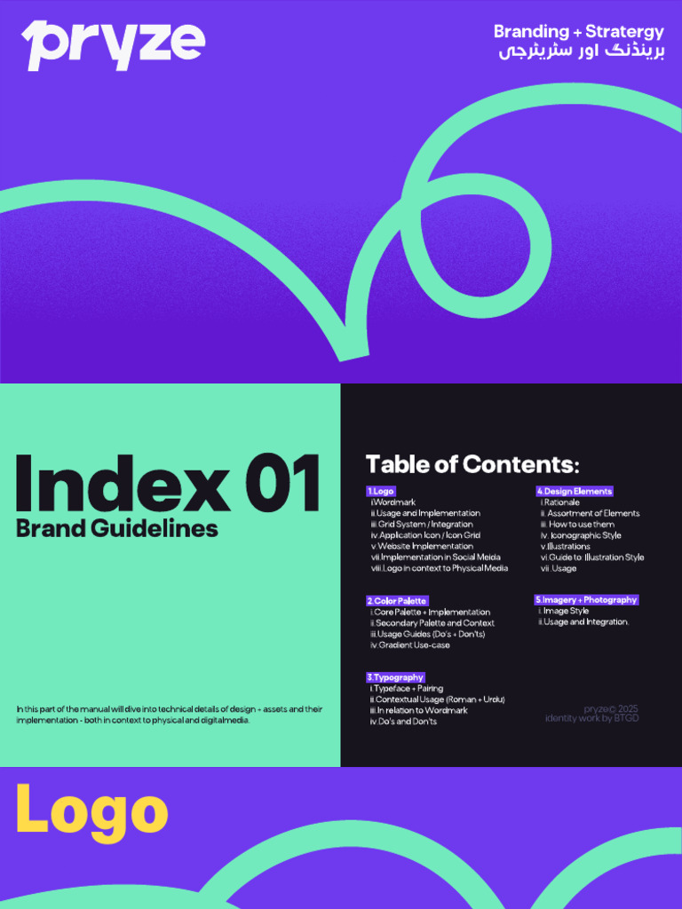 Pryze Identity + Socials 2.0 | PDF | Logos | Typography