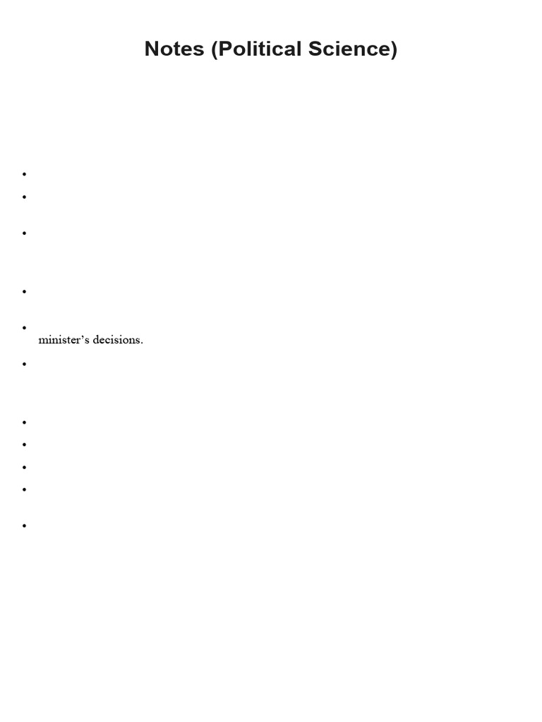 Notes (Ch-4 Political Sci.) | PDF | Government Related Organizations ...