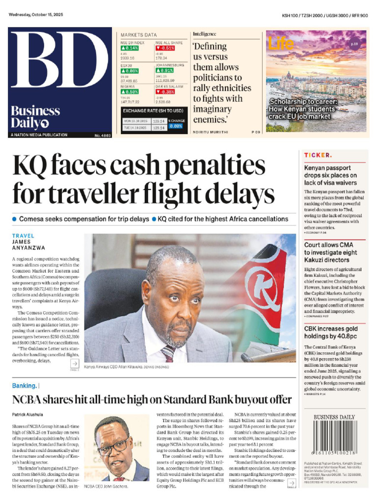 Business Daily 2025-10-15 | PDF
