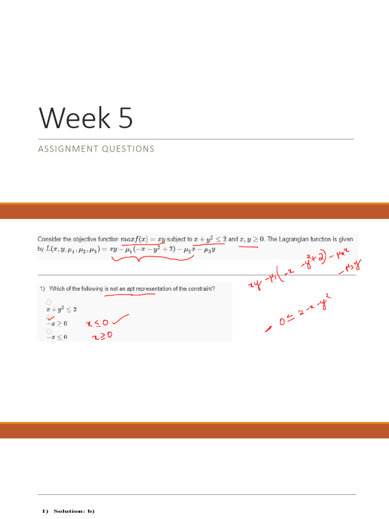 Week - 5 - Assignment | PDF