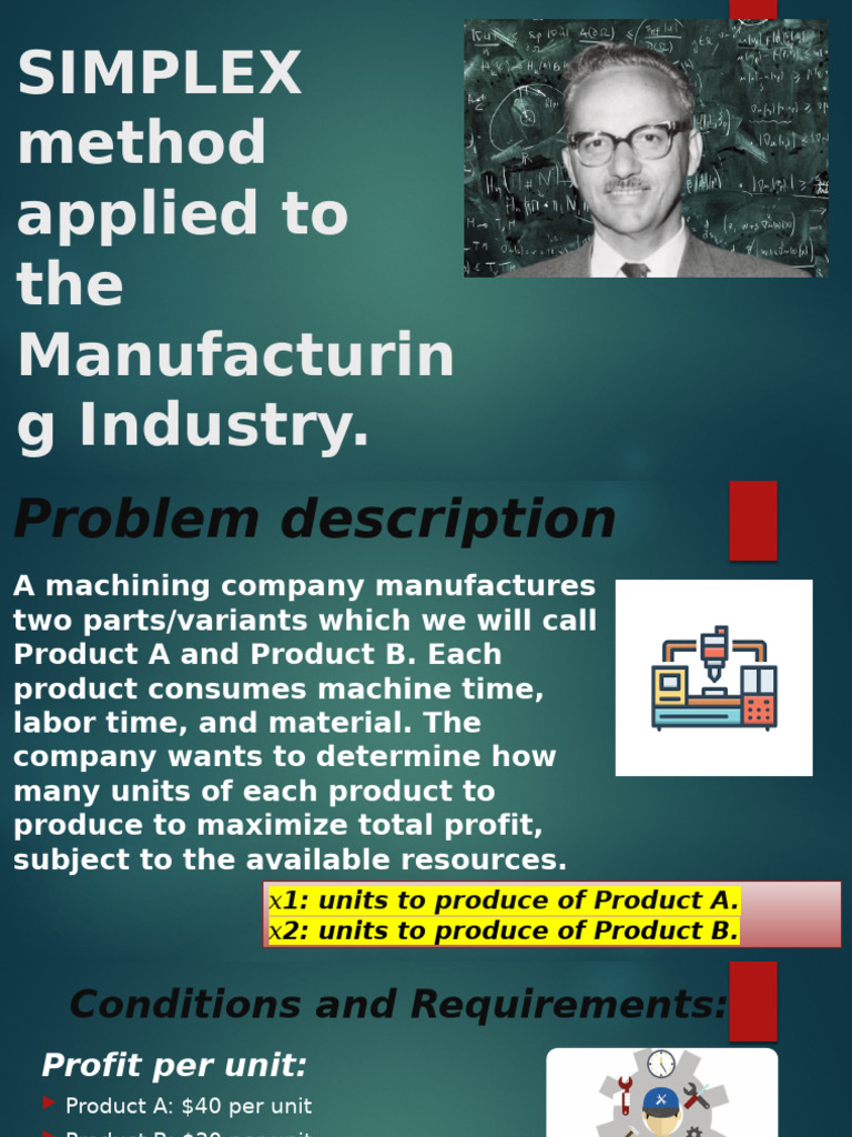 Simplex Method for Profit Maximization | PDF | Algorithms ...