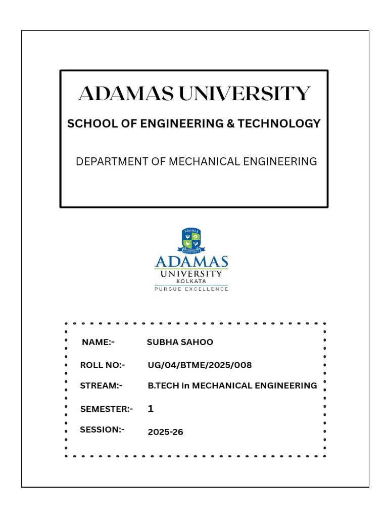 Adamas University | PDF