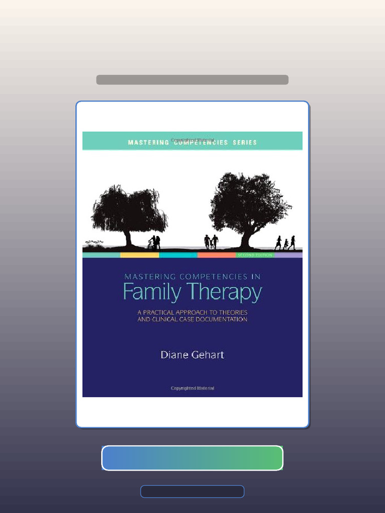 Mastering Competencies in Family Therapy 2e Get It Now | PDF | Family ...