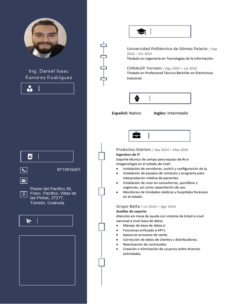 Daniel Isaac Ramirez Rodriguez - Viejo | PDF | Informática