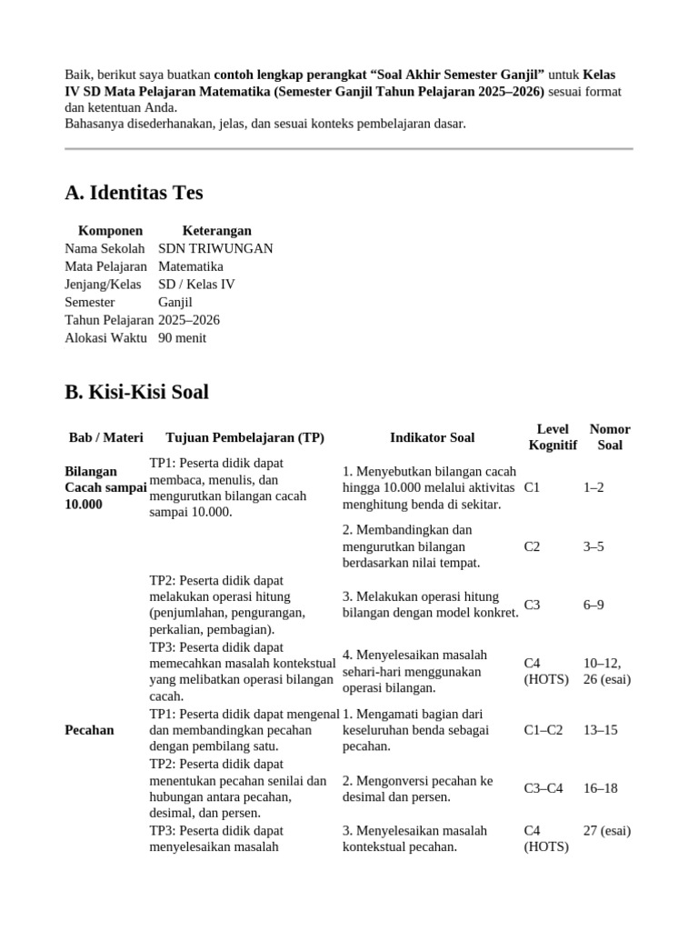 Hasil Soal Chat Gpt | PDF