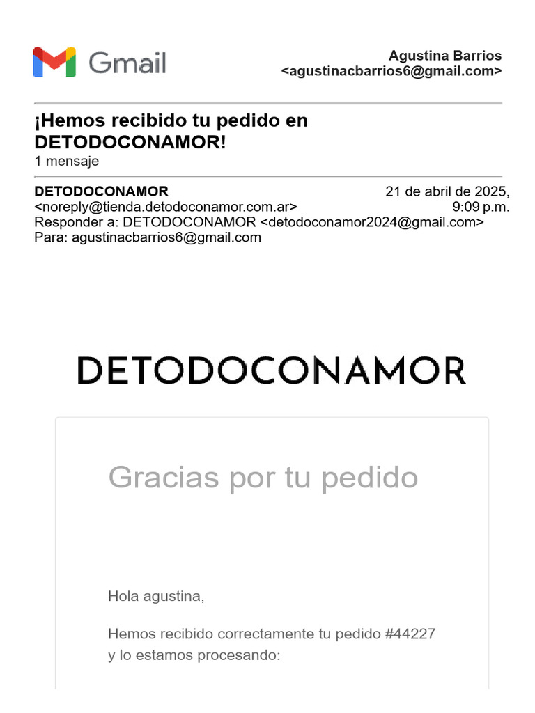 Detodo Con Amor Dos | PDF