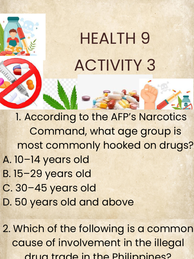 Drug Abuse and Risk Factors Quiz | PDF | Drugs | Stimulant