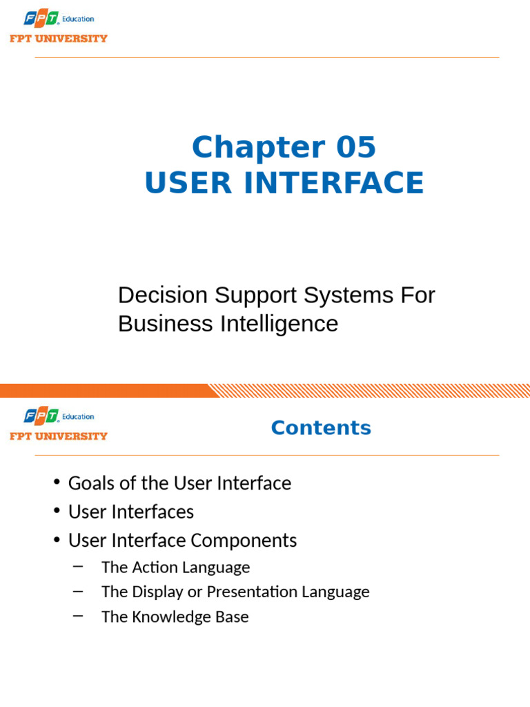 Chapter 05 User Interface | PDF | Menu (Computing) | User Interface