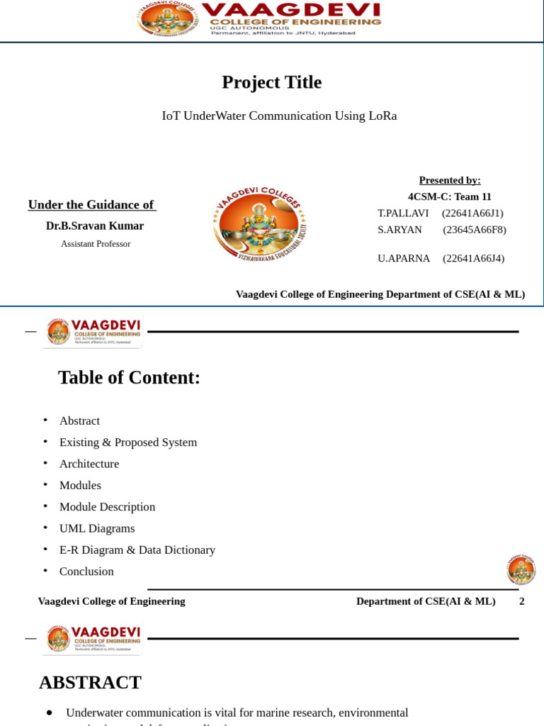 IoT Underwater Communication with LoRa | PDF | Internet Of Things ...