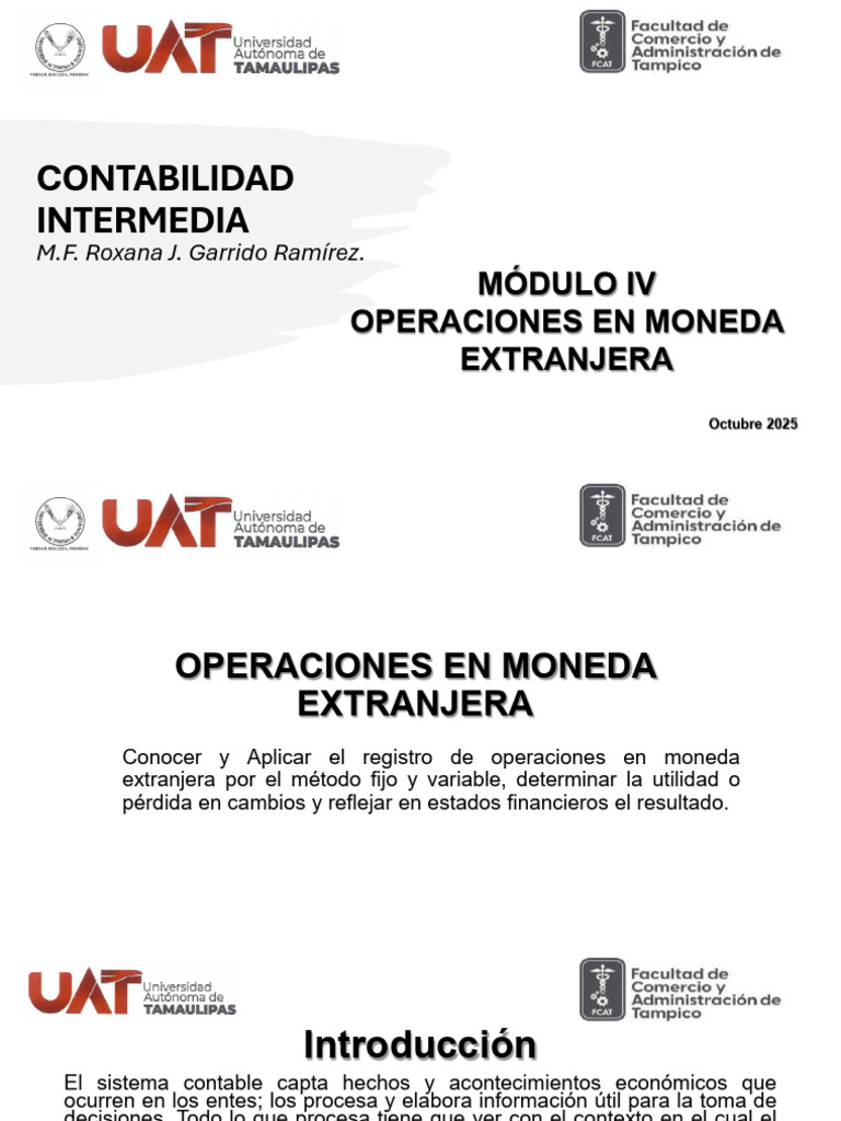 Contabilidad de Operaciones en Moneda Extranjera | PDF | Contabilidad ...