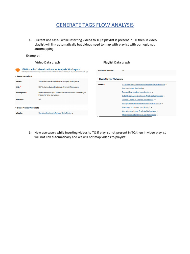 Generate Tags Flow Analysis | PDF