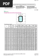 CHS Weight and Profile Data Chart | PDF