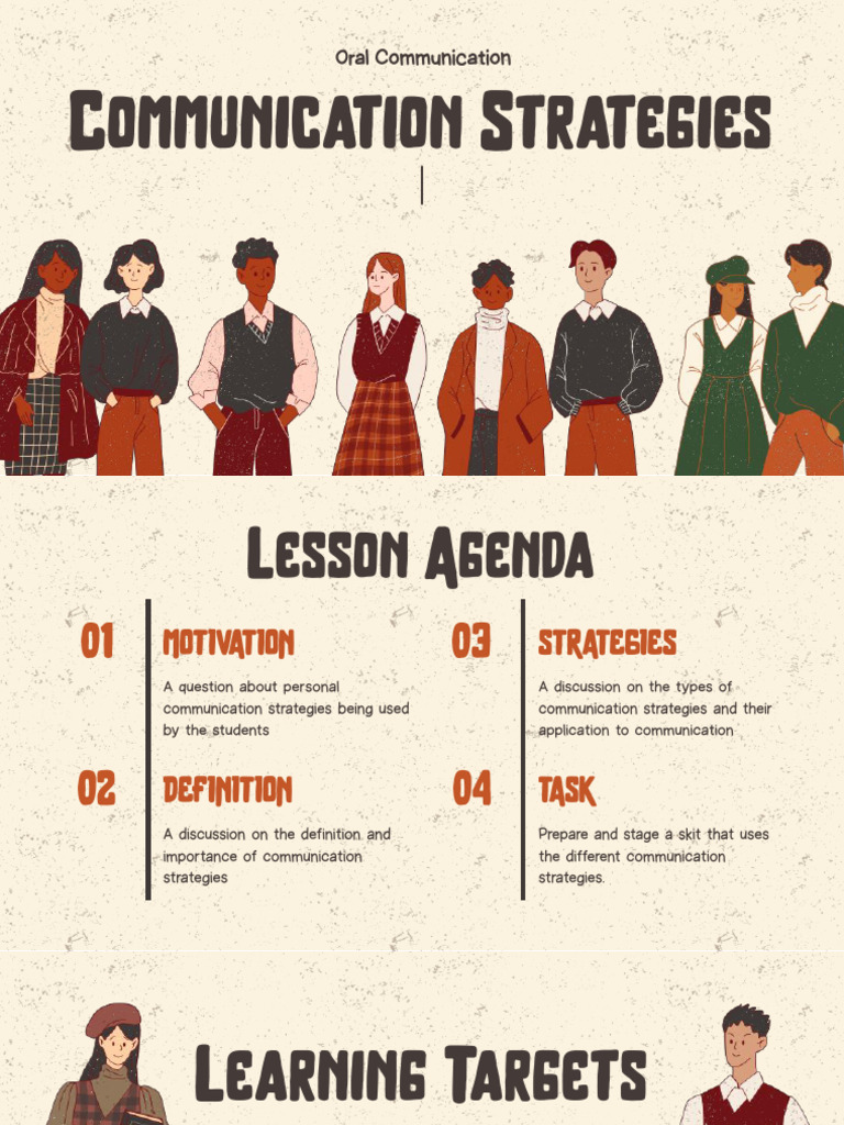 Types of Communication Strategies PD | PDF