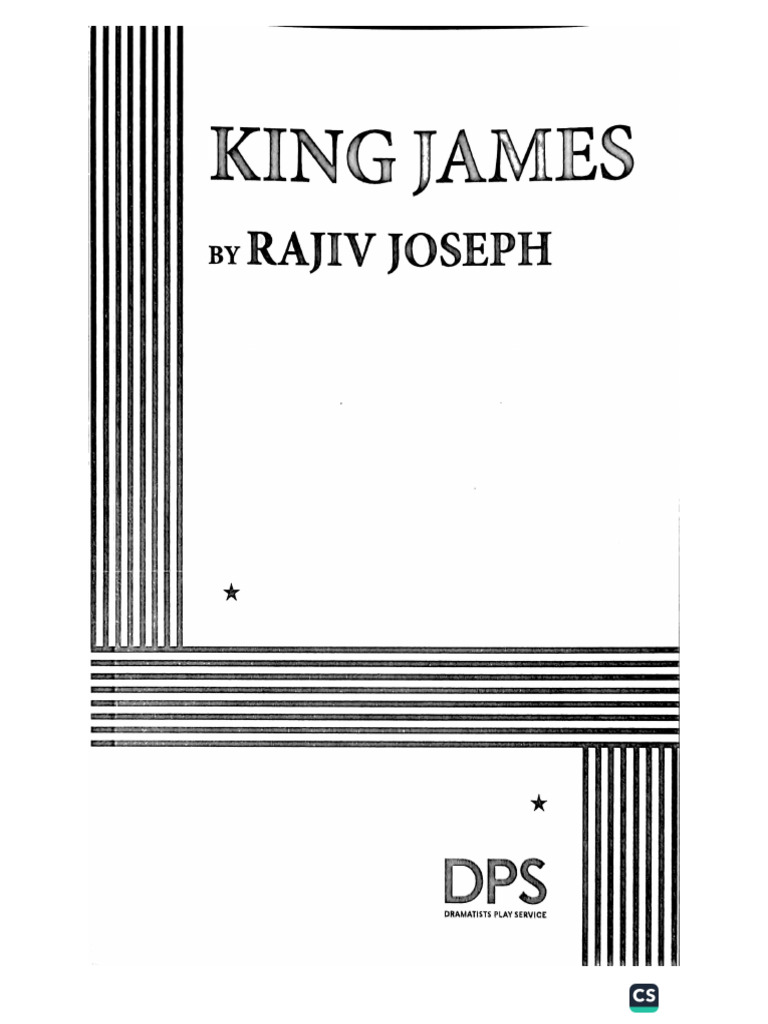 King James Play Script Download | PDF