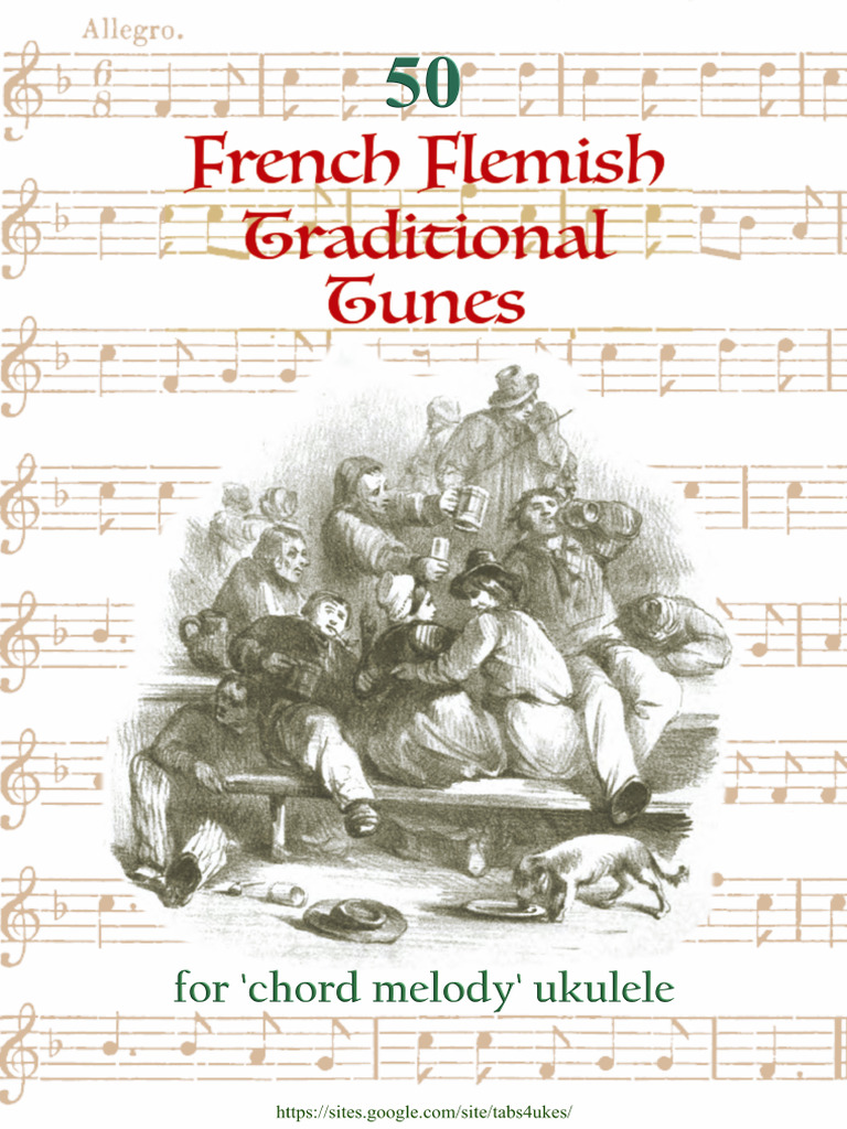 50 French Flemish Traditional Tunes For Ukulele | PDF | Guitar Family ...