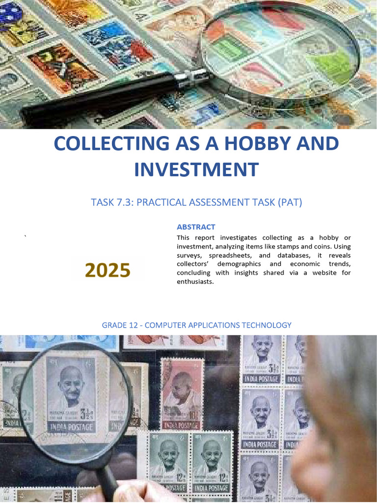 Collecting: Hobby vs. Investment Insights | PDF | Collectable | Survey ...