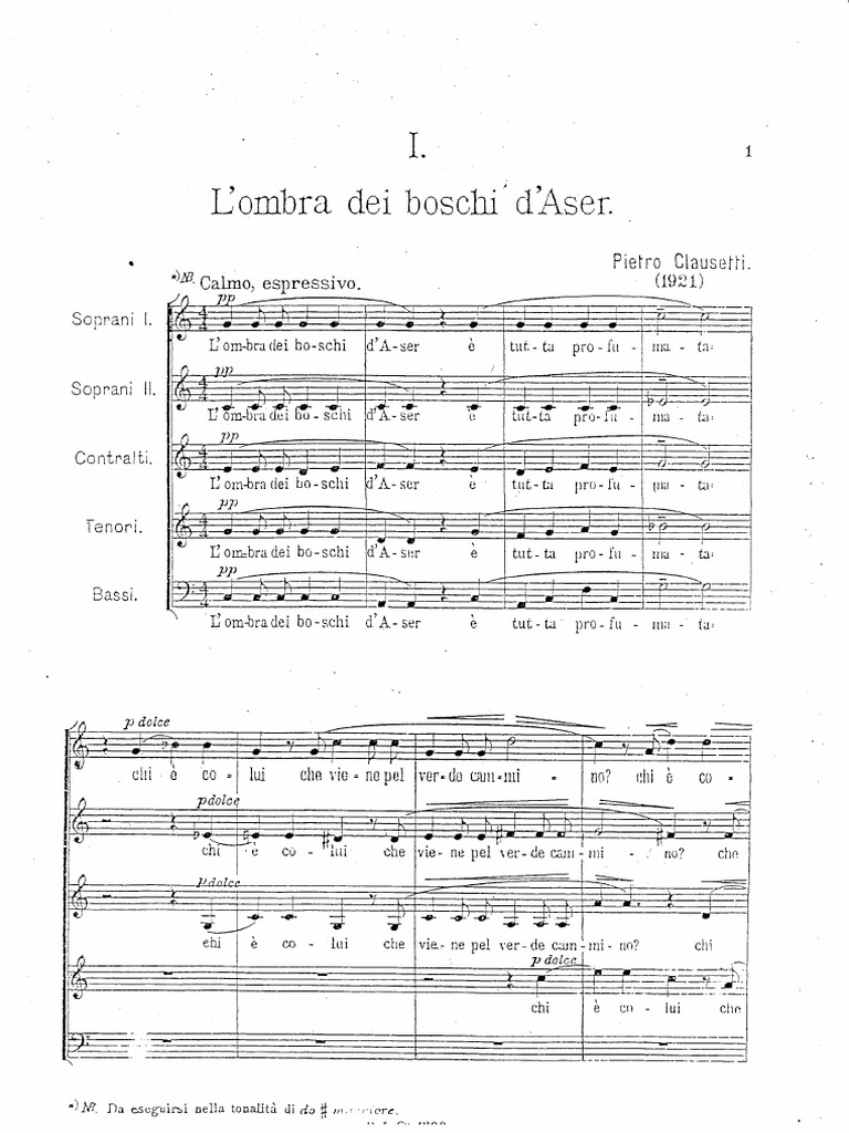 L'ombra Dei Boschi | PDF