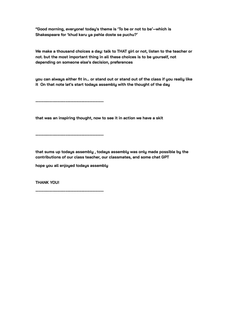 Assembly Script | PDF