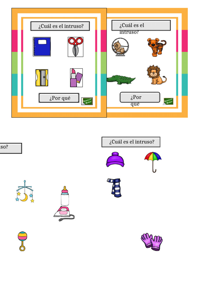 Encuentra Al Intruso 3 | PDF