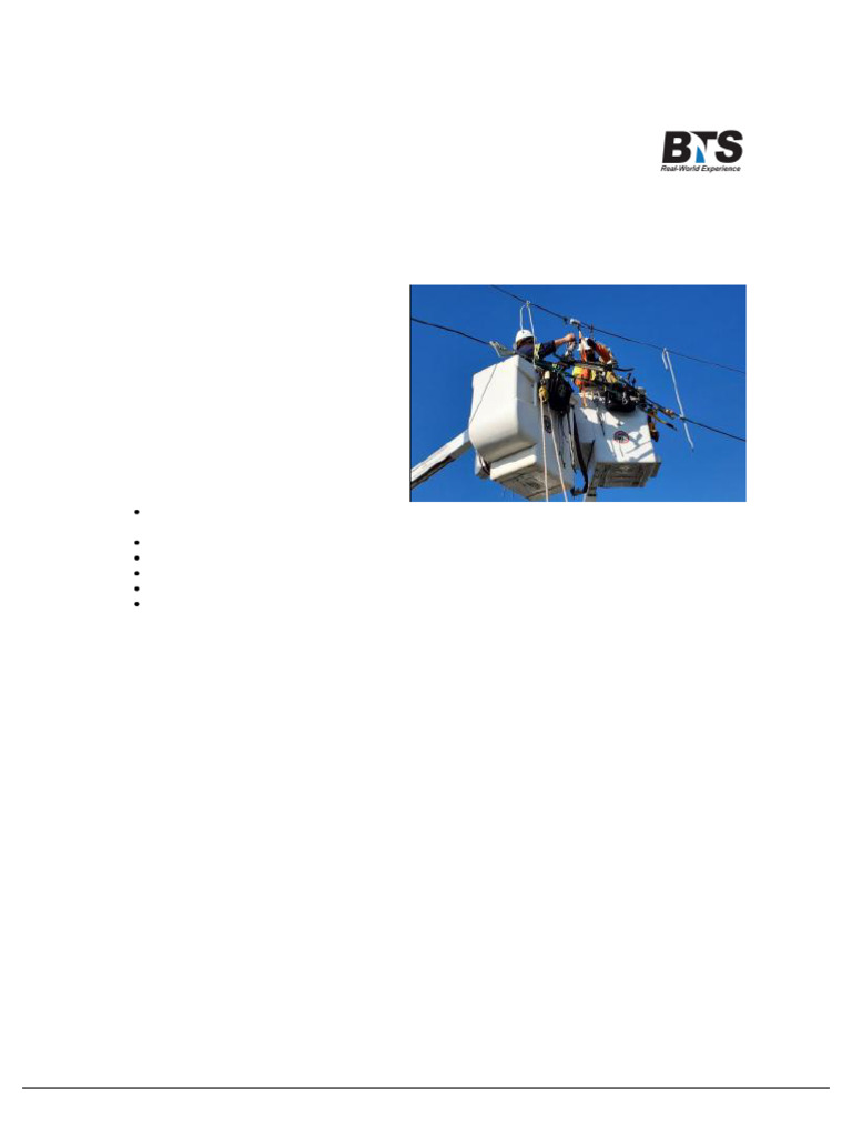 Overhead Line Maintenance Safety Course | PDF | Personal Protective ...