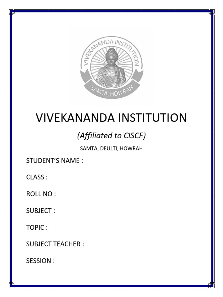 Project Cover Page | PDF